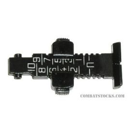 SKS rear sight assembly